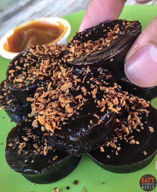 Black Kutsinta with Yema dip, Food & Drinks, Local Eats on Carousell