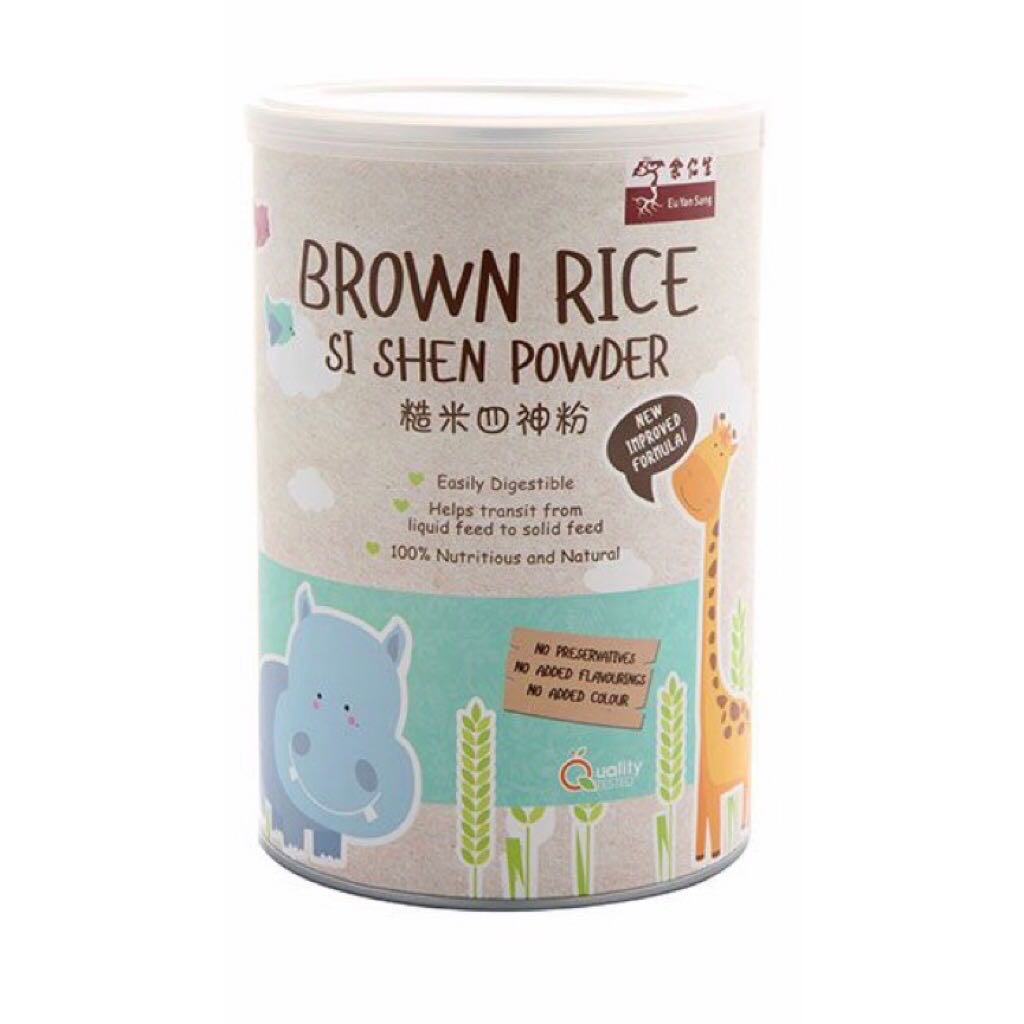 Brown Rice Si Shen Powder 600g, Babies & Kids, Nursing & Feeding ...