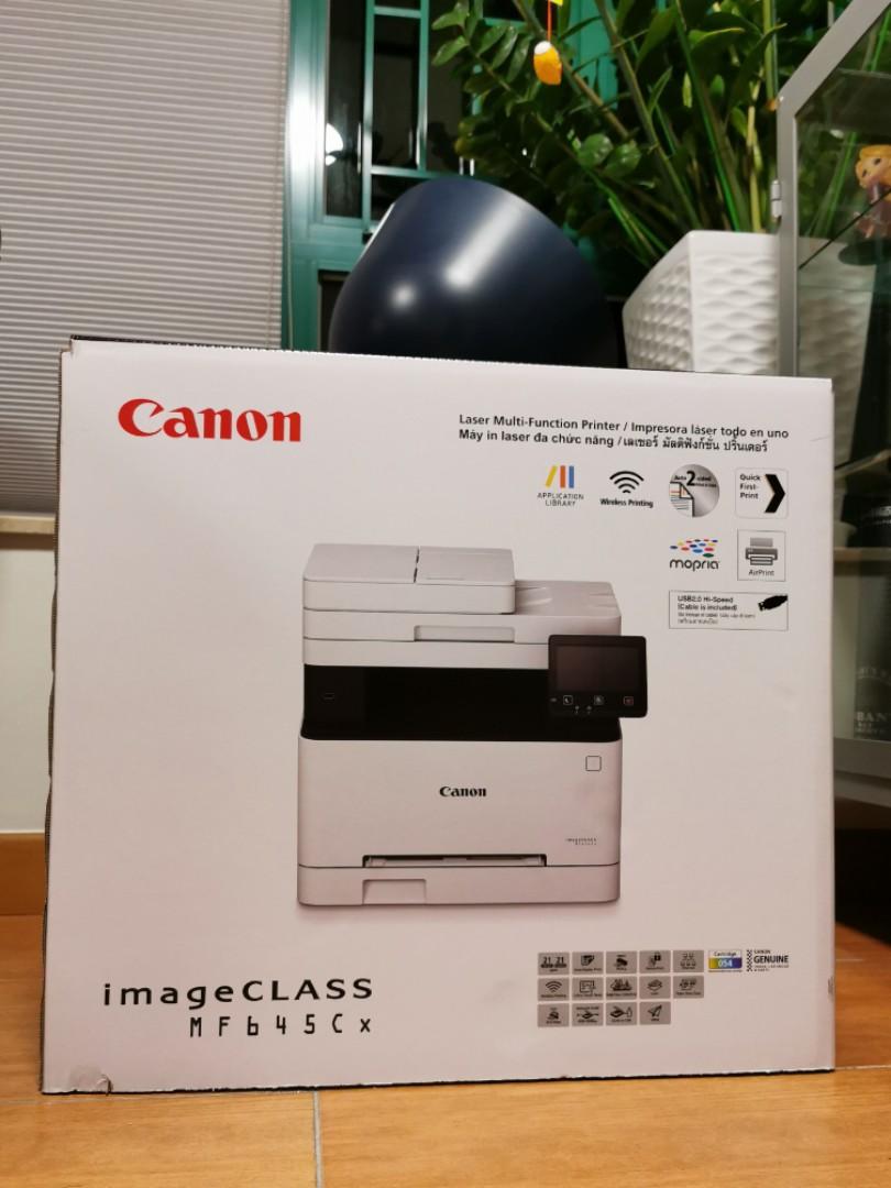 Canon imageCLASS MF645Cx Color Laser Printer (彩色鐳射印刷機), 電子產品, 其他 ...