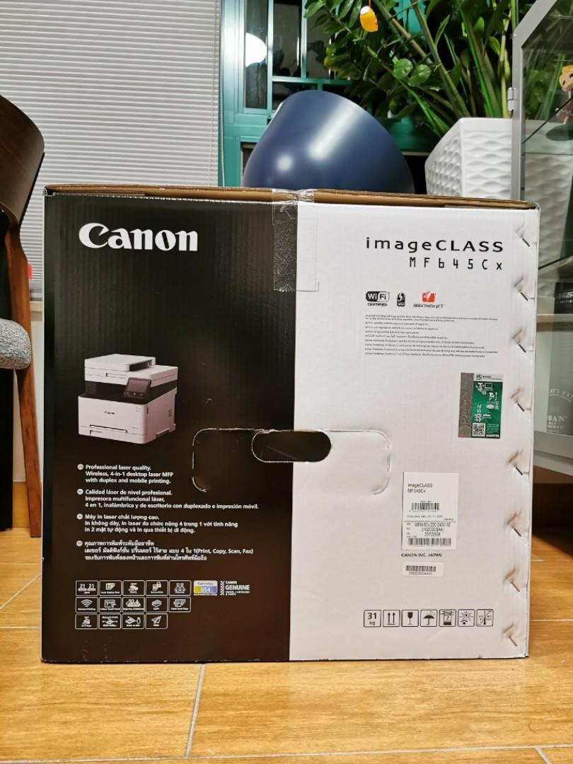 Canon imageCLASS MF645Cx Color Laser Printer (彩色鐳射印刷機), 電子產品, 其他 ...