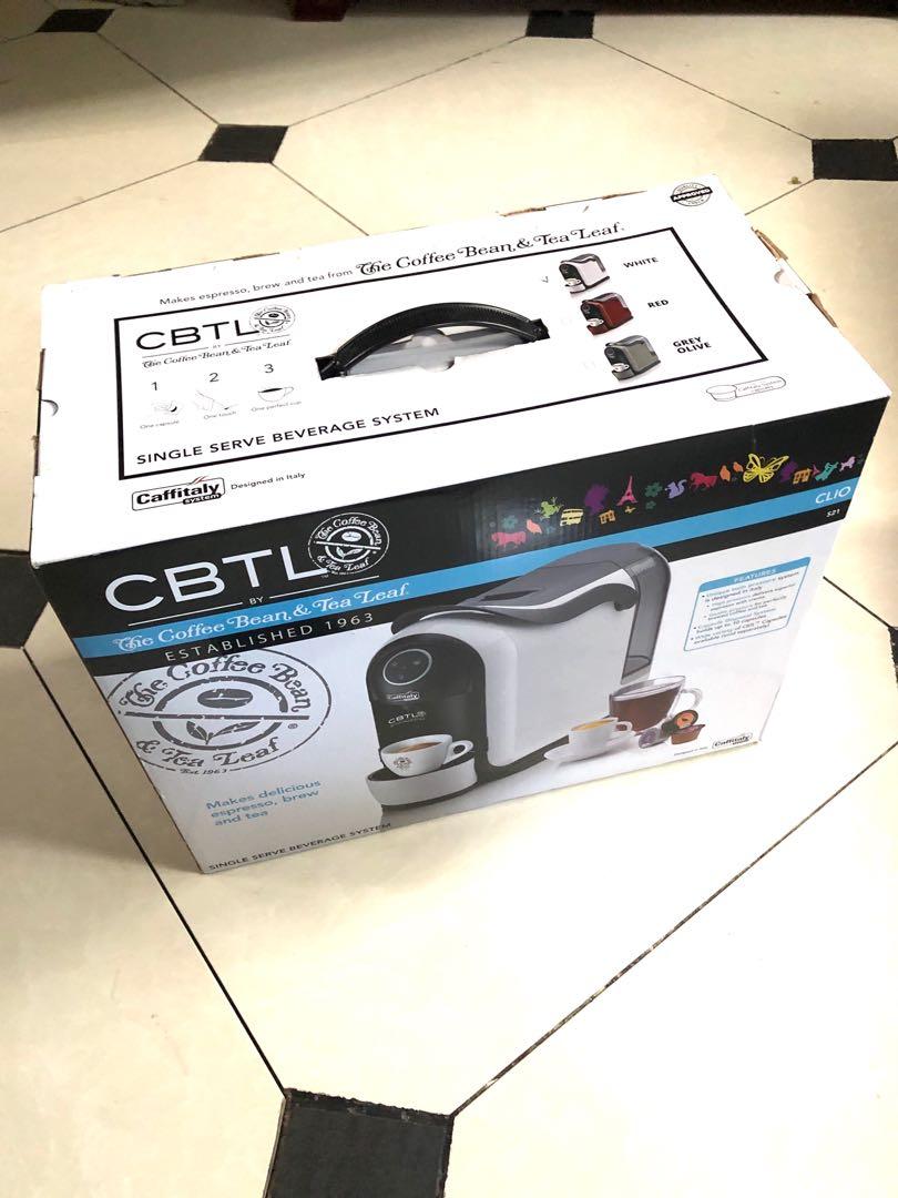 CBTL Clio Coffee Machine, TV & Home Appliances, Kitchen Appliances ...