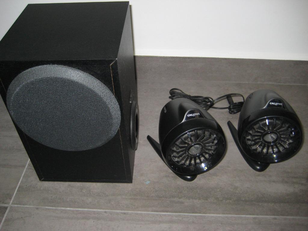 Creative Inspire G380 2.1 speaker subwoofer system, Audio, Soundbars ...
