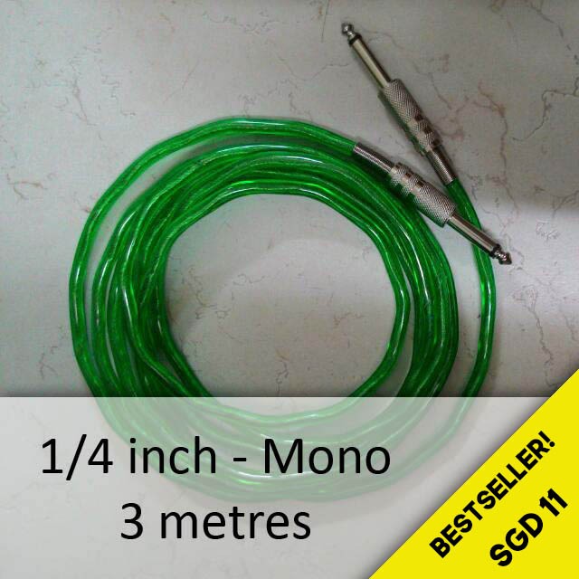 Custom Quarter Inch Cables (guitar/mic), Computers & Tech, Parts ...