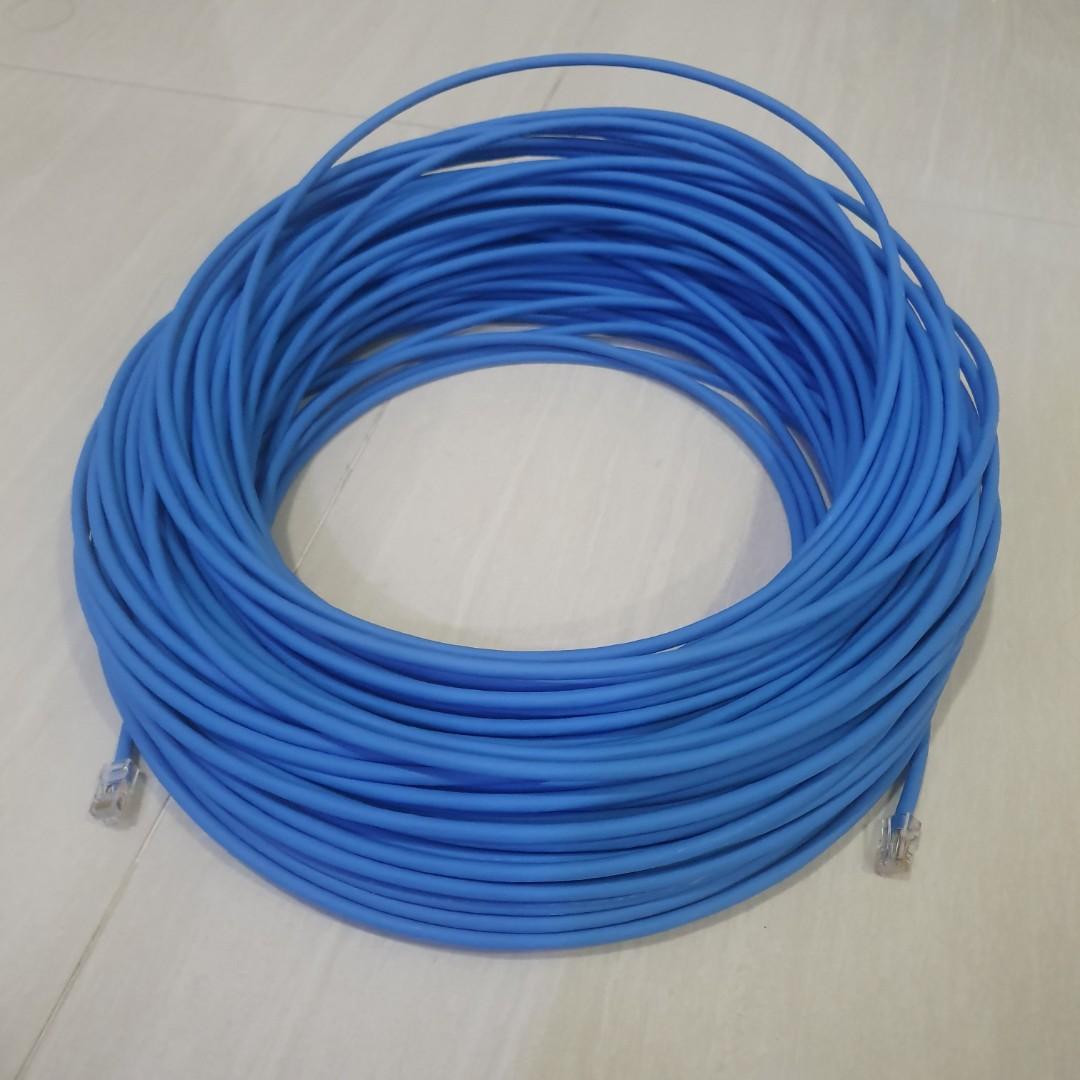 Customized Length LAN Ethernet RJ45 CAT 5e 6 UTP Cable Straight ...
