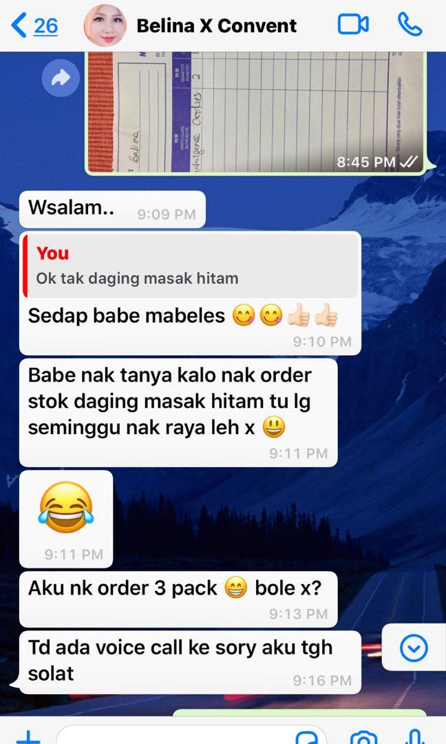 Daging Masak Hitam, Food & Drinks, Chilled & Frozen Food on Carousell