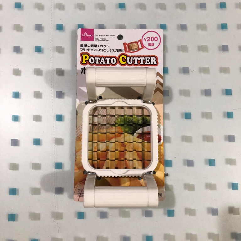 Daiso Potato Cutter Device, Furniture & Home Living, Cleaning ...