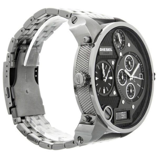 Diesel SBA Chronograph Analog Digital Dial Stainless Steel Watch DZ7221 ...