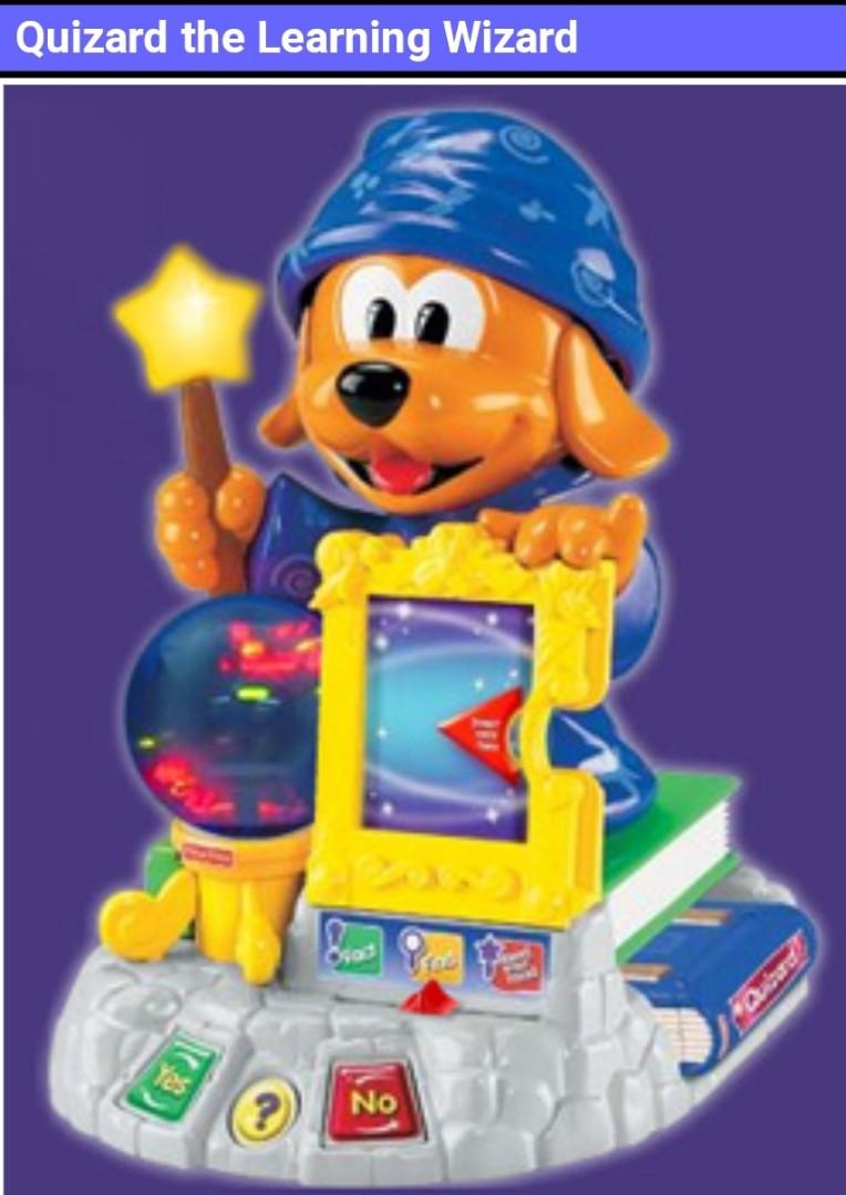 FISHER PRICE Quizard the Learning Wizard, Hobbies & Toys, Toys & Games ...