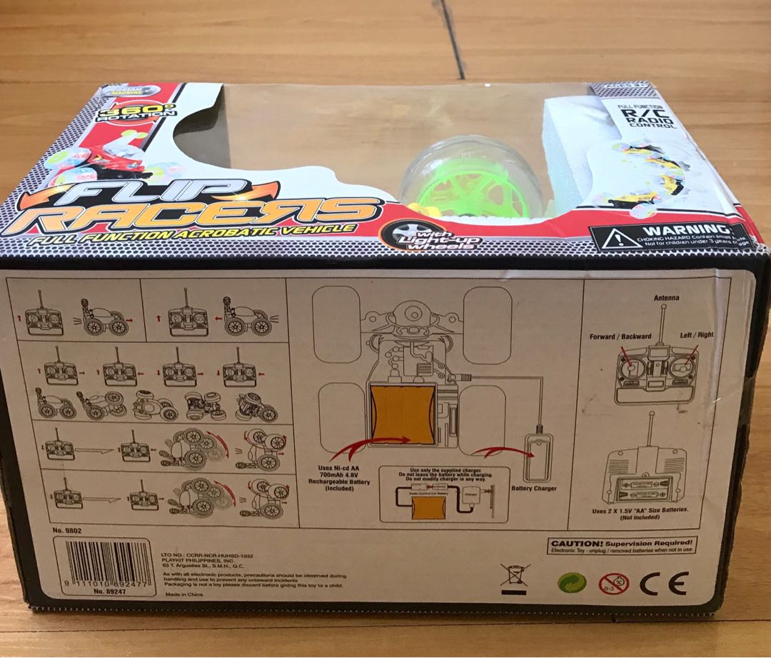 Flipping remote controlled racing car, Hobbies & Toys, Toys & Games on ...