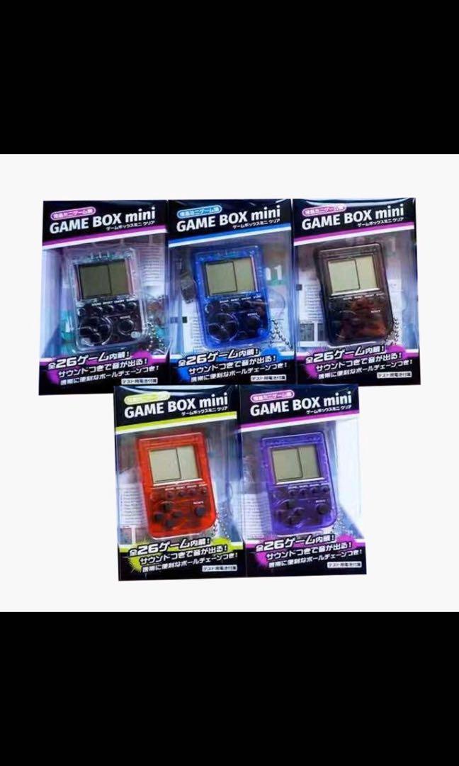 Retro Game boy , Mini Game box Mini 26 in 1 key chain, Video Gaming ...