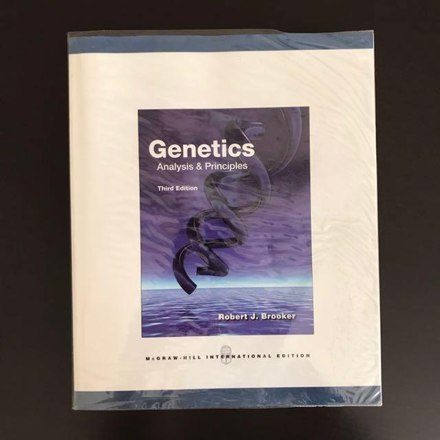 Genetics Analysis and Principles Textbook, Hobbies & Toys, Books ...