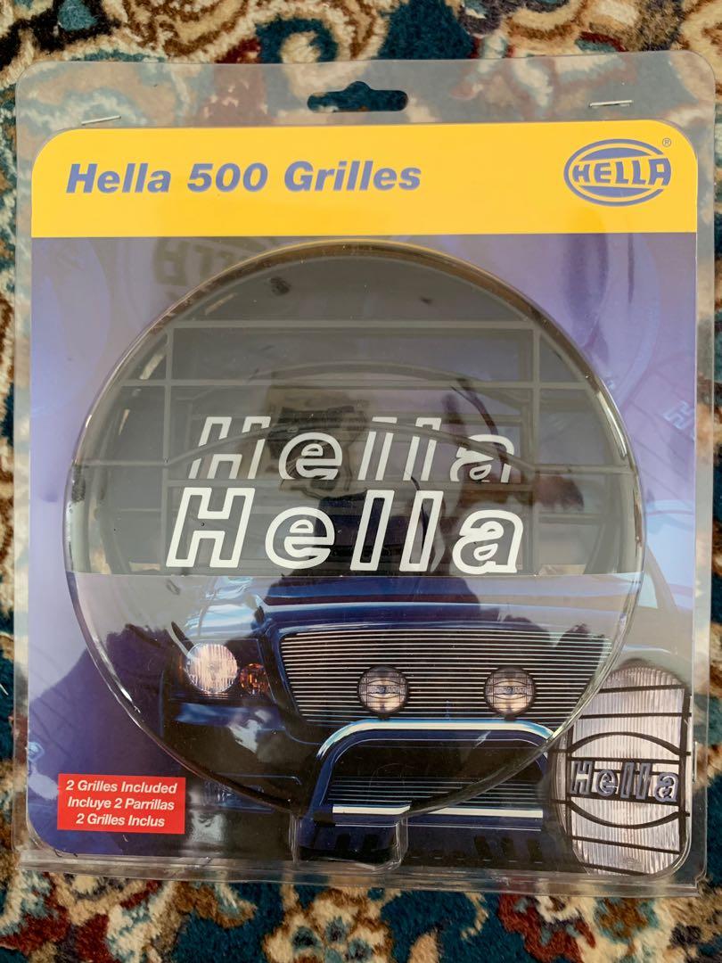 Hella 500 light grill, Car Accessories, Electronics & Lights on Carousell