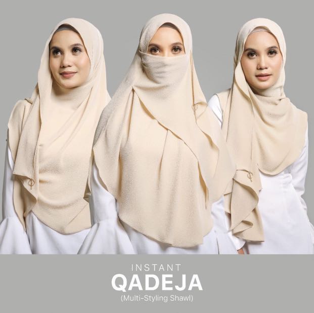 Instant Niqab/ Hijab / Burqa, Women's Fashion, Muslimah Fashion, Hijabs ...