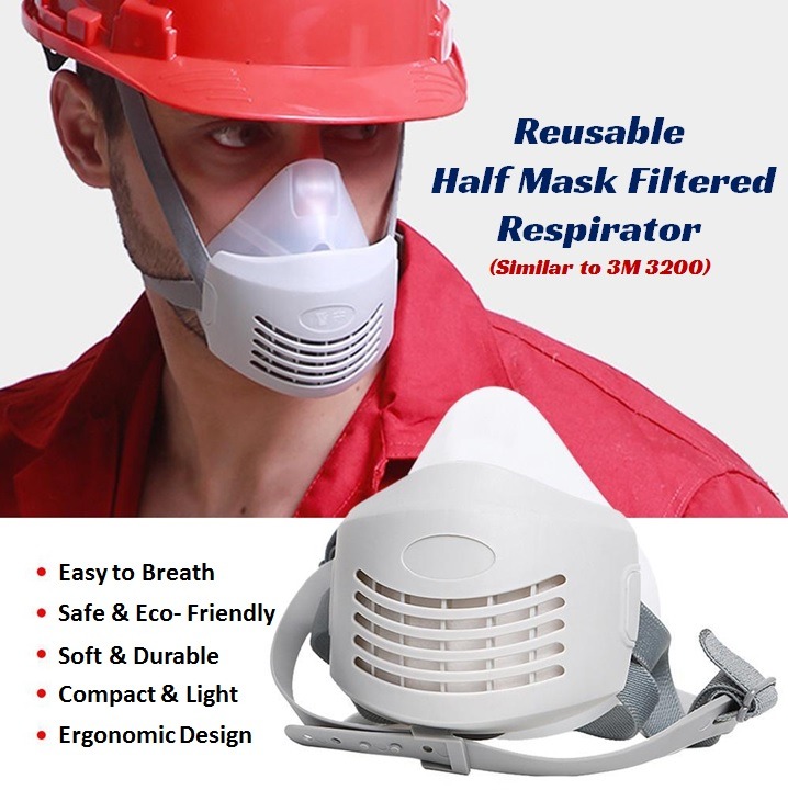 Kn95 Respirator Filter Mask for Pm2.5 Particles / Face Piece face mask ...