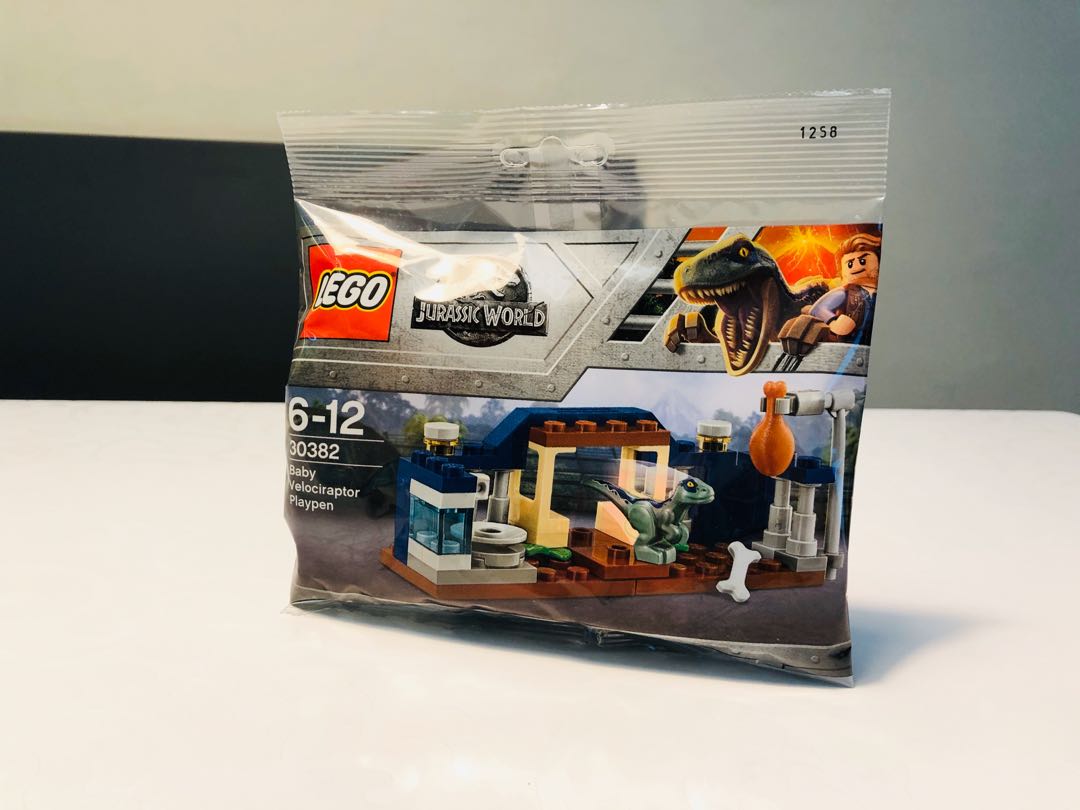 LEGO 30382 Baby Velociraptor Playpen, Hobbies & Toys, Toys & Games on ...