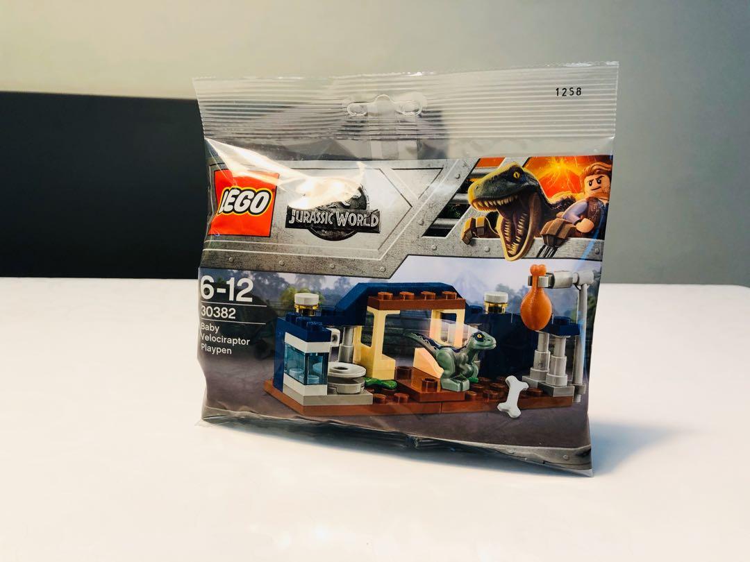 LEGO 30382 Baby Velociraptor Playpen, Hobbies & Toys, Toys & Games on ...