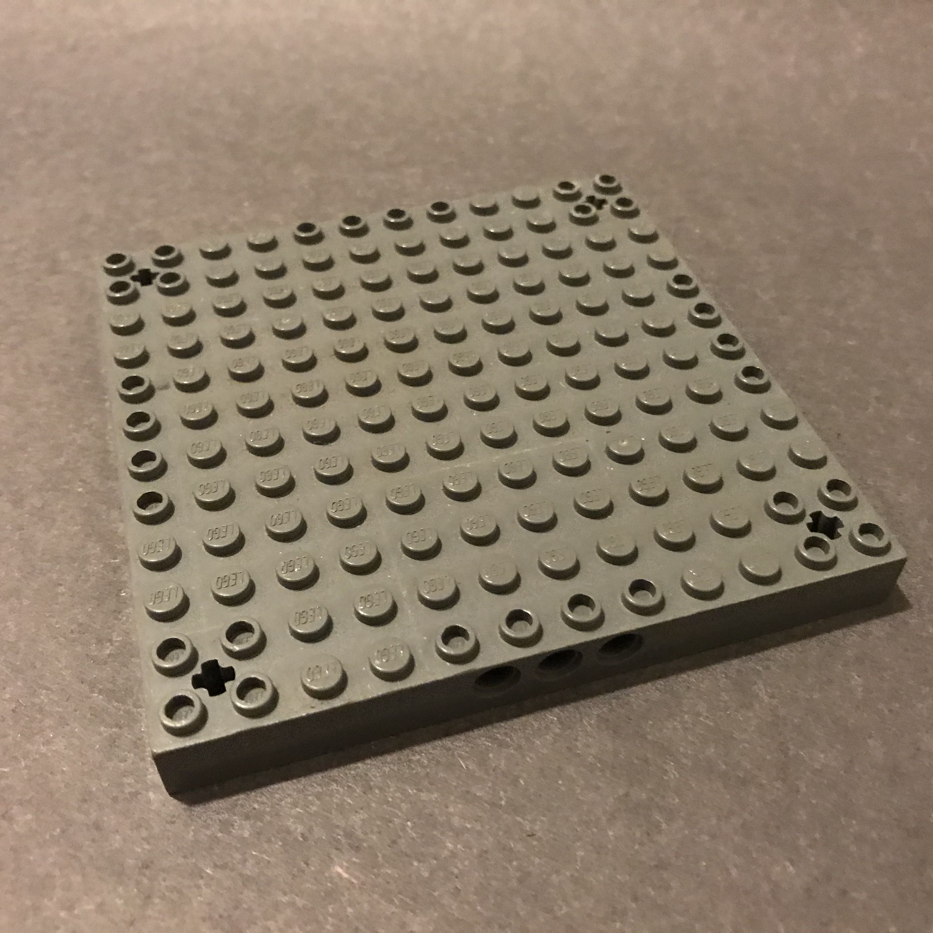 LEGO PAB Dark Grey 12x12 City Building Platform Brick, Hobbies & Toys ...
