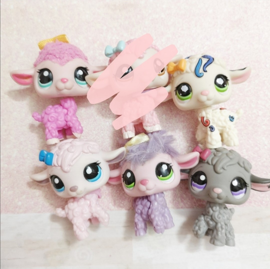 Littlest pet shop lps lamb sheep pets, Hobbies & Toys, Toys & Games on ...