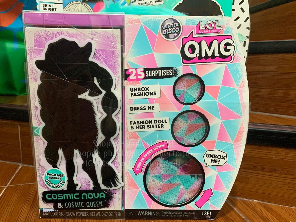 L.O.L. Surprise! O.M.G. Winter Disco Cosmic Nova Fashion Doll & Sister ...