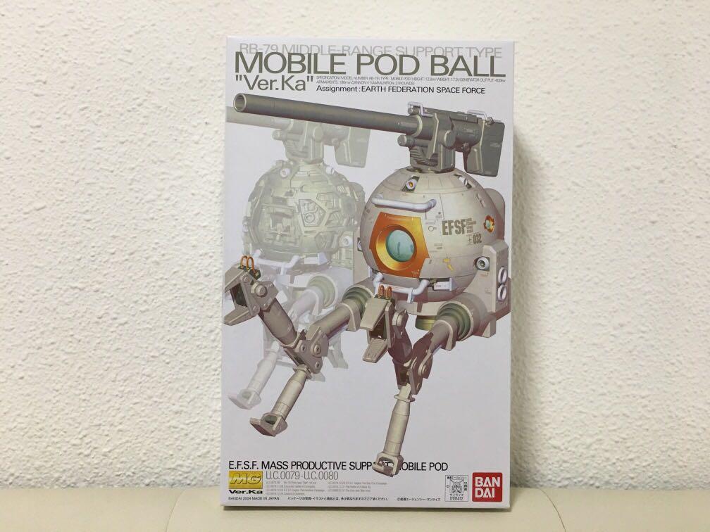 MG Mobile Pod Ball Ver Ka Gundam Gunpla, Hobbies & Toys, Toys & Games ...