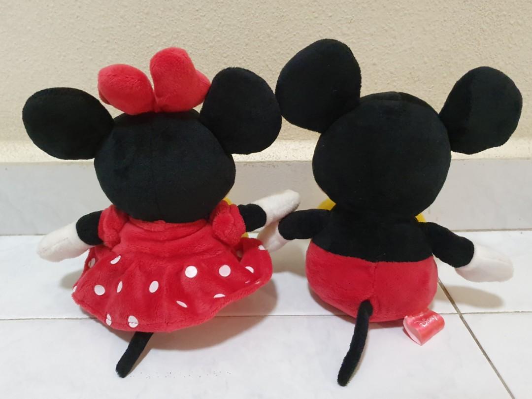 Brand New Mickey And Minnie Mouse 10 inch, Toys & Games, Stuffed Toys ...