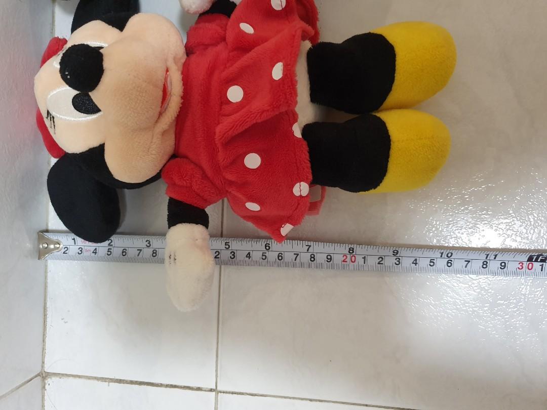 Brand New Mickey And Minnie Mouse 10 inch, Toys & Games, Stuffed Toys ...