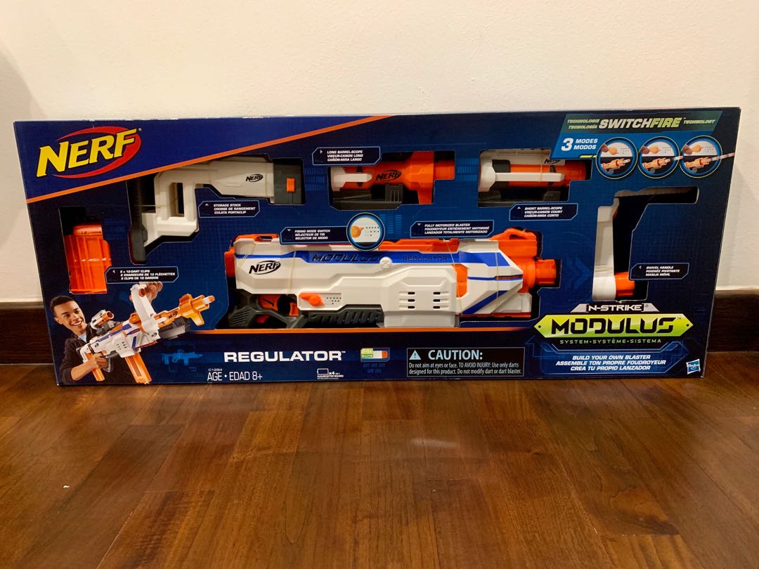 Nerf Modulus Regulator Gun, Hobbies & Toys, Toys & Games on Carousell