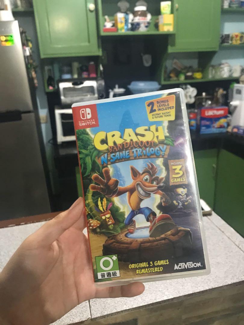 Nintendo Switch Crash Bandicoot, Video Gaming, Video Games, Nintendo on ...
