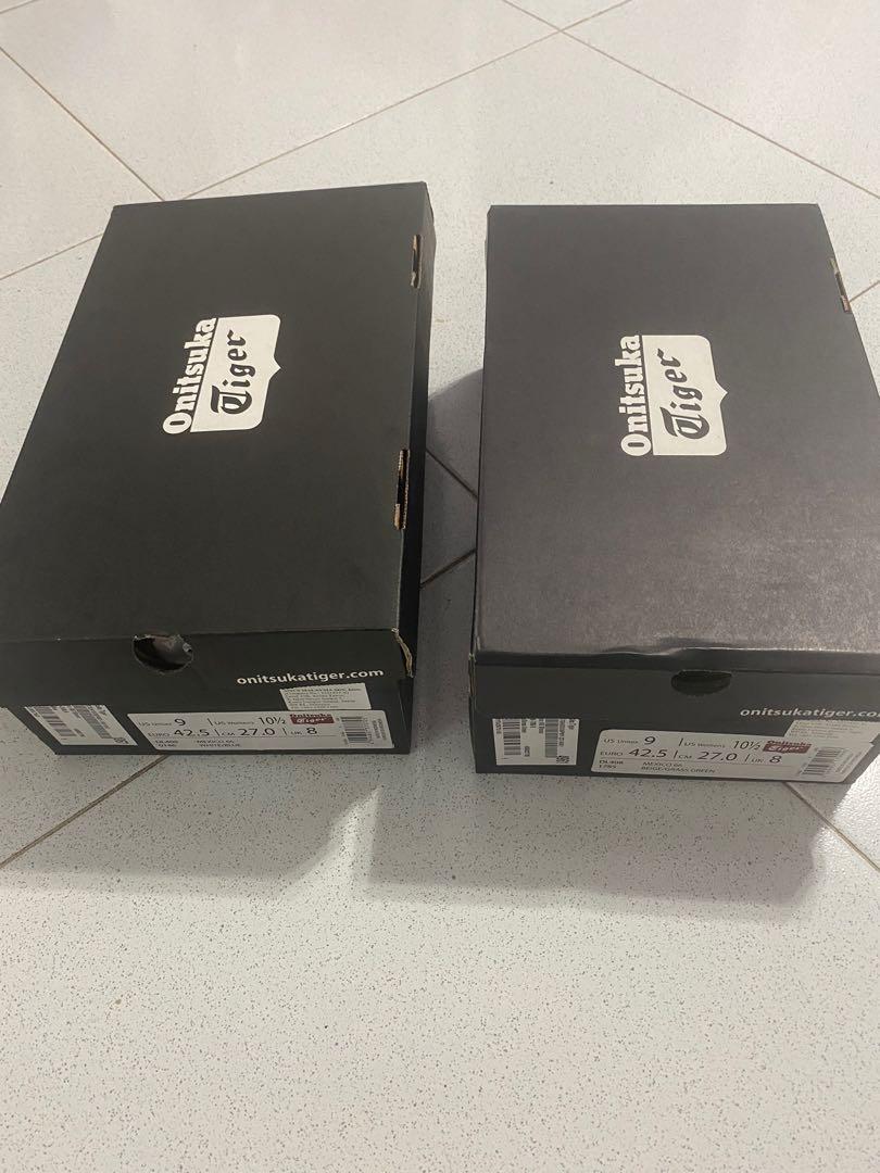 Onitsuka Mexico 66 Boxes with authentic cards, Men's Fashion, Footwear ...