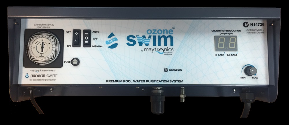 Ozone Swim Ozonator Chlorinator for pools - kills bacteria and viruses ...