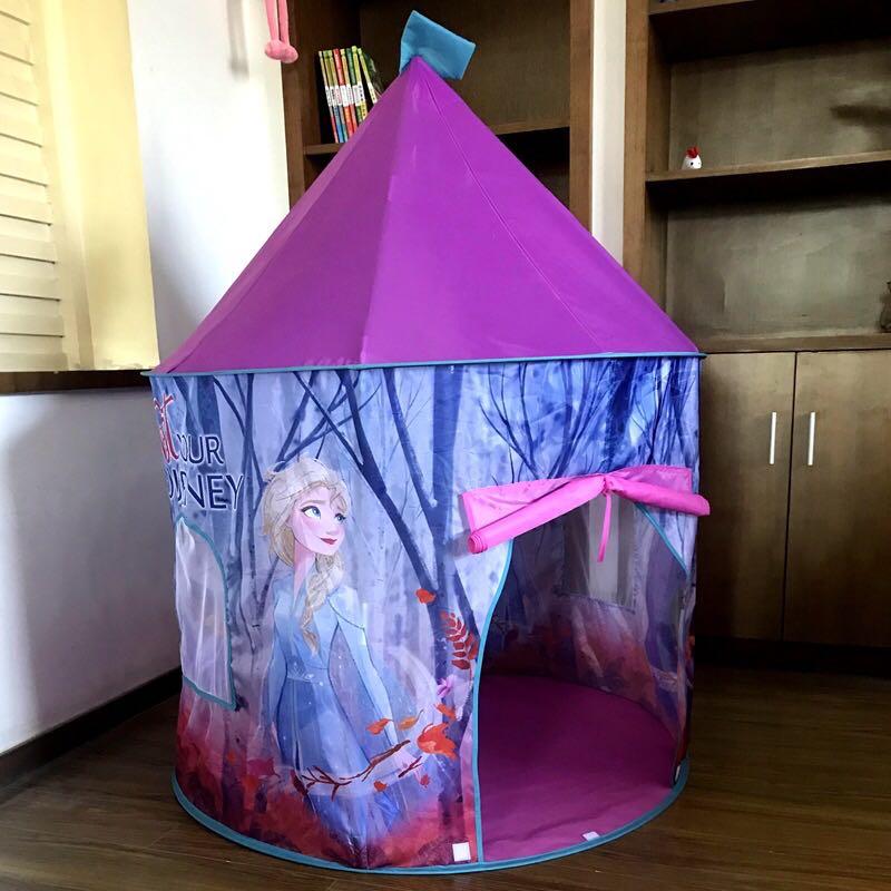 Kids Tent Glamping camping Princess Tent Princess Castle Frozen Tent ...