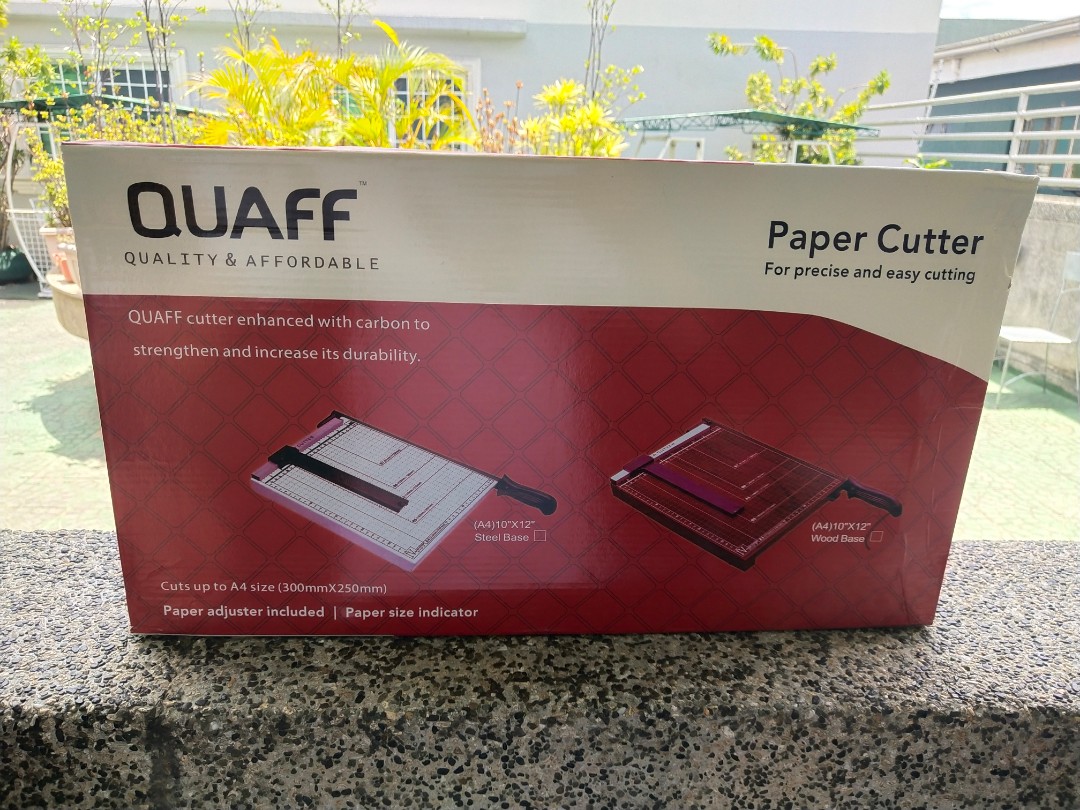Quaff Paper Cutter (A4), Hobbies & Toys, Stationary & Craft, Craft ...