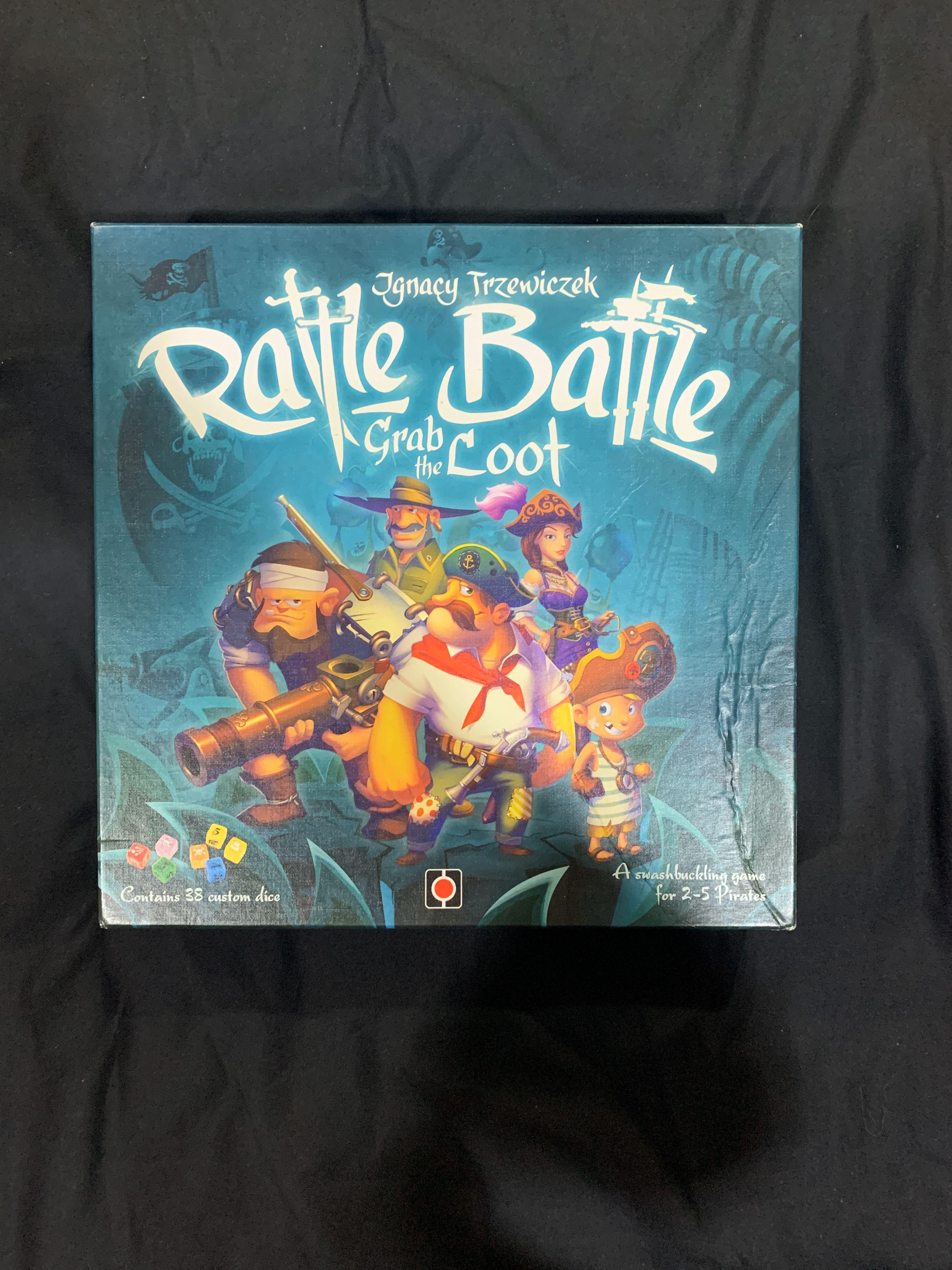 Rattle Battle Grab the Loot Board game, Hobbies & Toys, Toys & Games on ...