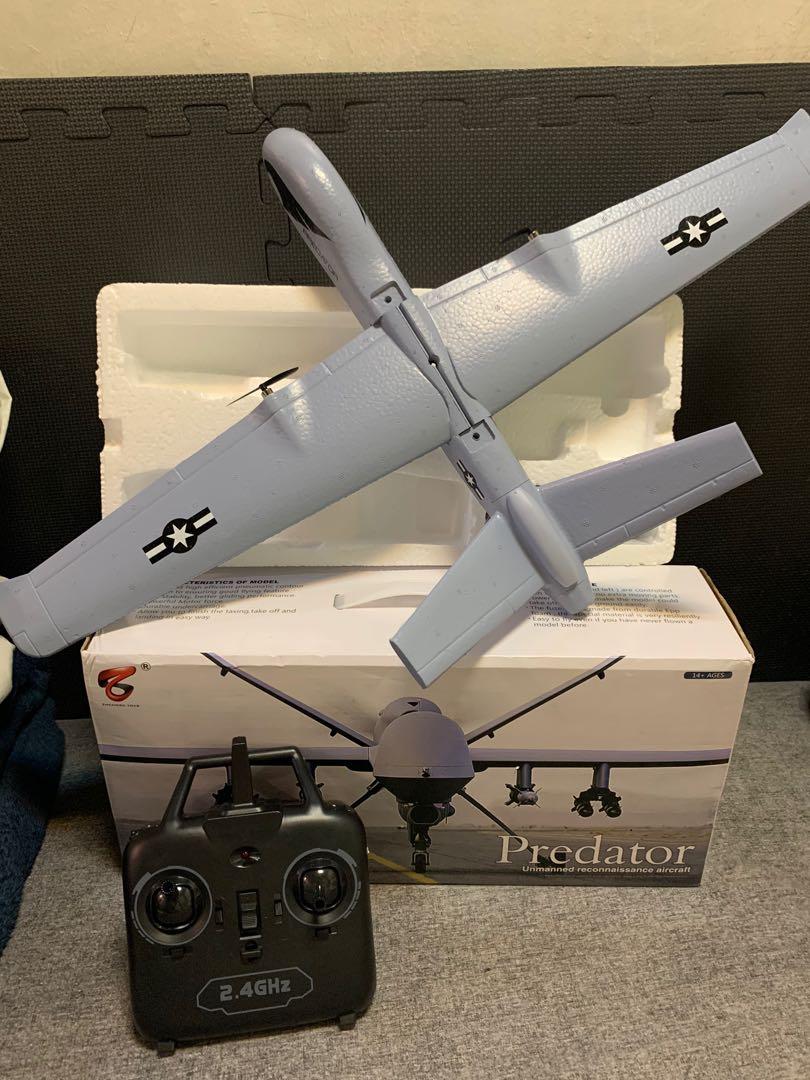 Remote control ( PREDATOR ) aircraft, Hobbies & Toys, Toys & Games on ...