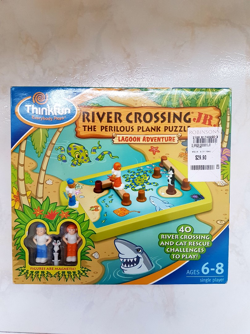 River Crossing Plank Puzzle, Hobbies & Toys, Toys & Games on Carousell