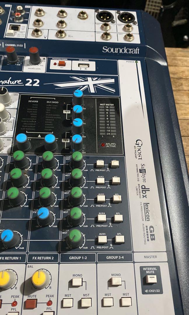 SOUNDCRAFT Signature 22, Audio, Soundbars, Speakers & Amplifiers on ...