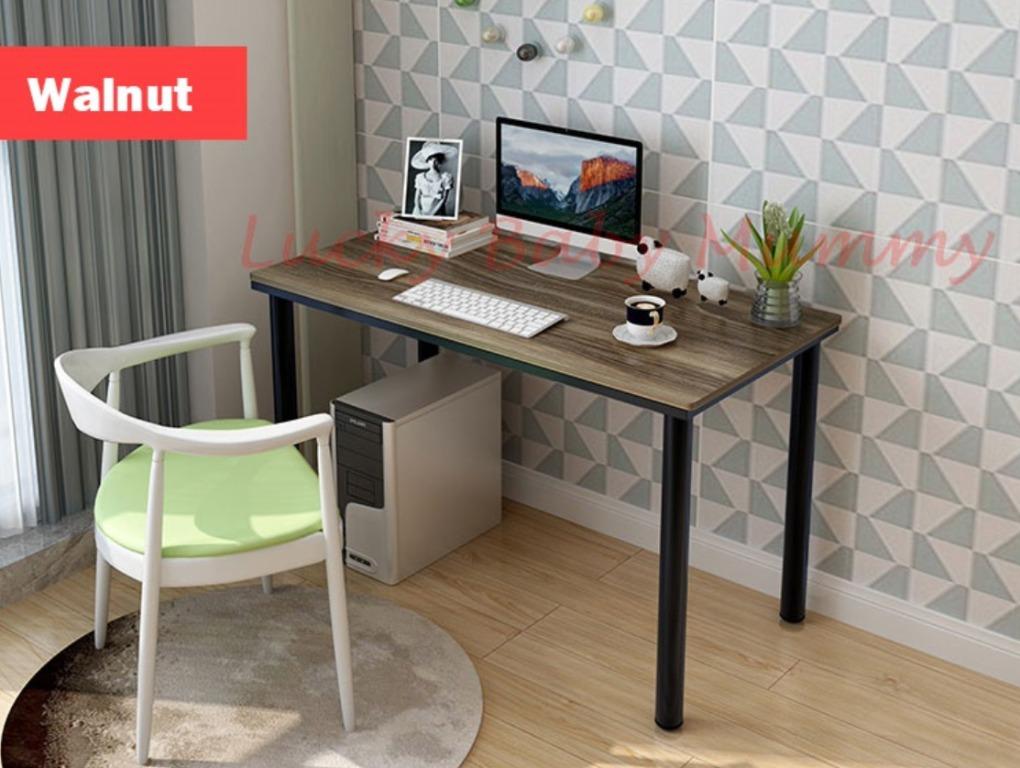 Space Saving Study Desk Office Computer Table, Furniture & Home Living ...