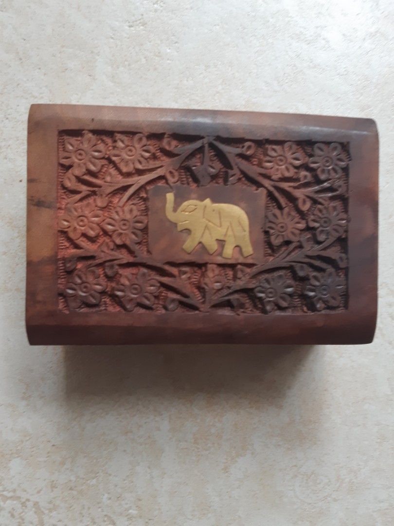 Thailand Wooden Box, Everything Else on Carousell