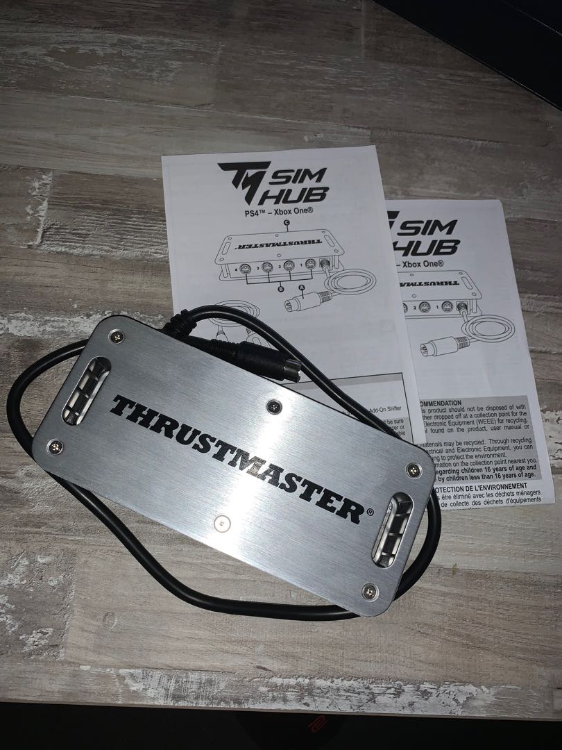 Thrustmaster Sim hub, TV & Home Appliances, TV & Entertainment, Media ...