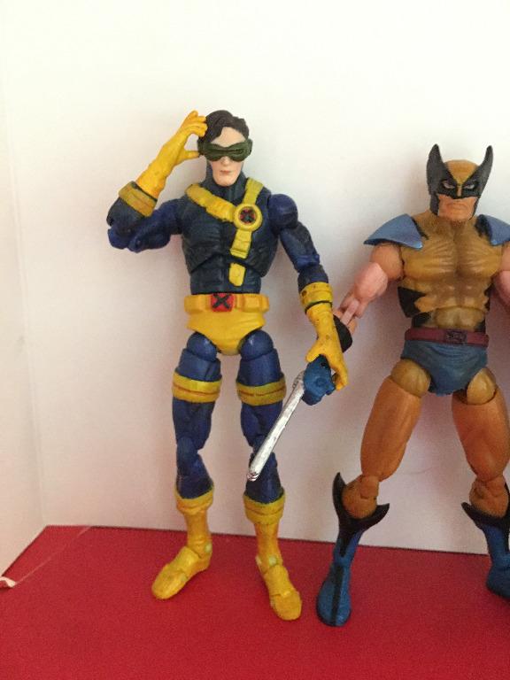 TOYBIZ Marvel Universe Legends Select X-Men 變種特攻 Cyclops 雷射眼 Wolverine ...
