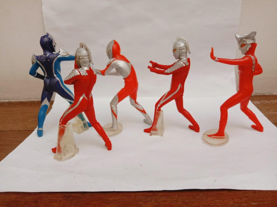 Ultraman #010 figures set 5 pcs 10 cm tall, Hobbies & Toys ...