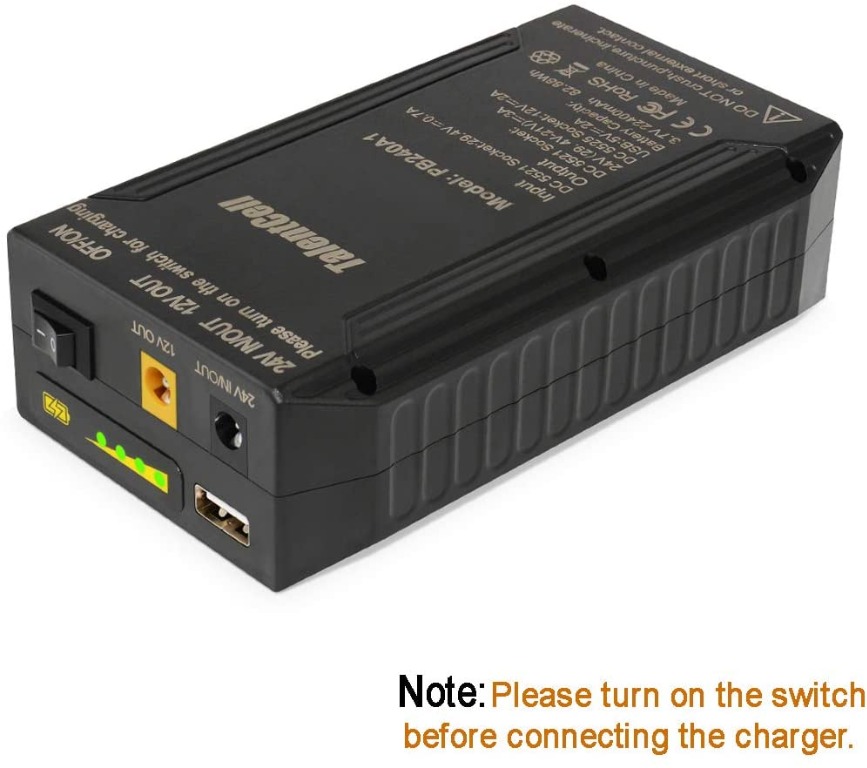 V3.TalentCell 24V Lithium ion Battery PB240A1, Rechargeable 22400mAh 82 ...