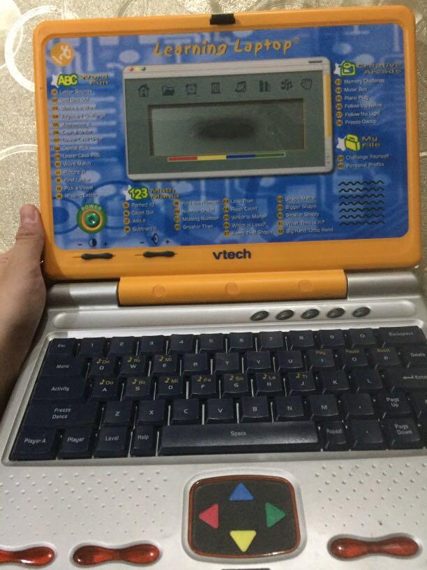 Vtech learning laptop, Babies & Kids, Infant Playtime on Carousell