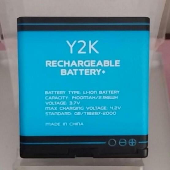 Y2K original battery 1400mAh rechargeable battery+ for Y2K senior phone ...