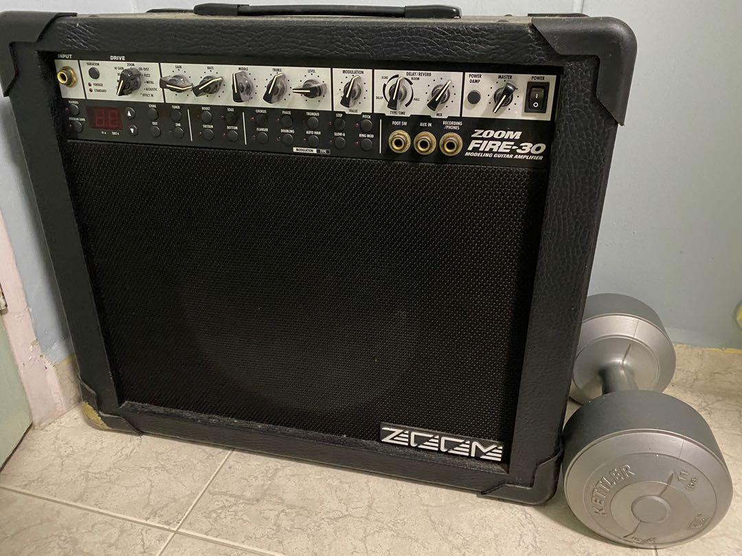 Zoom fire 30 - Guitar modeling Amplifier 35watt, Hobbies & Toys, Music ...