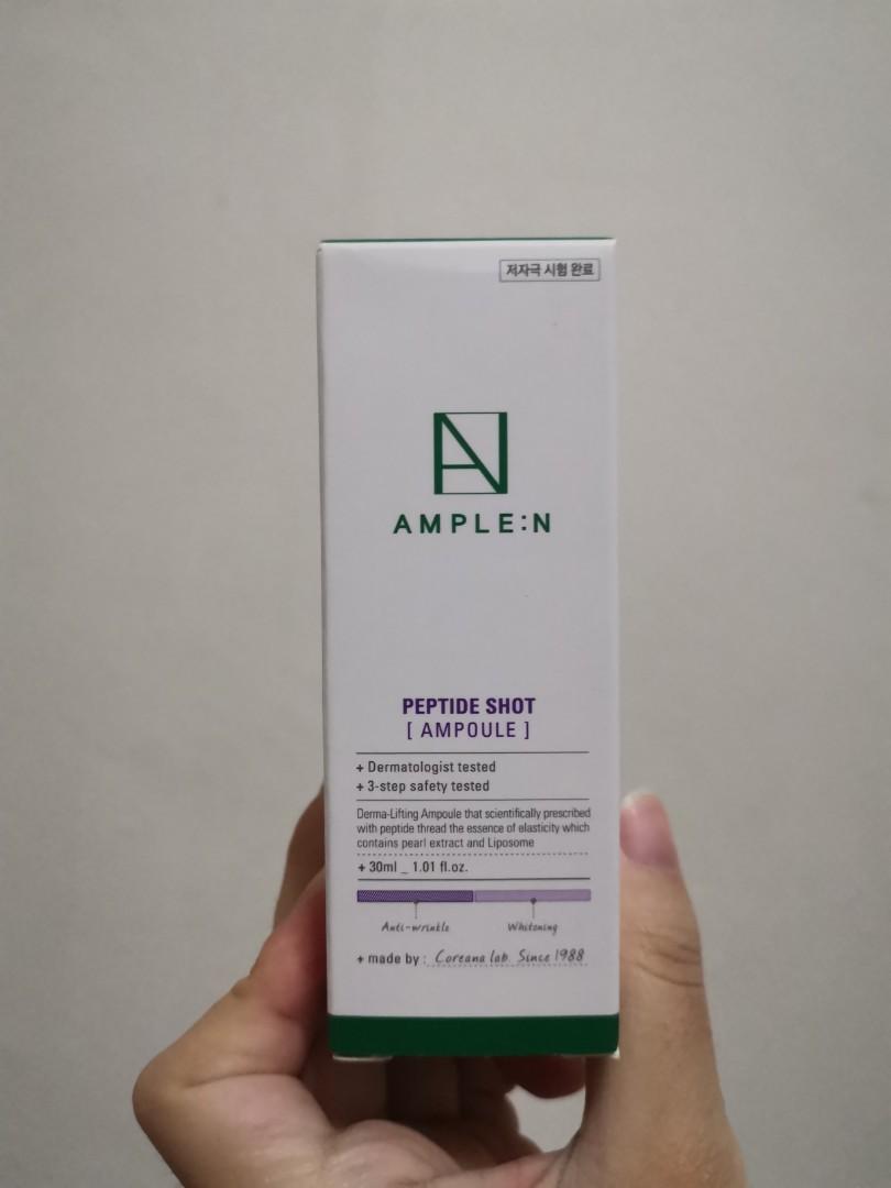 Ample:n peptide shot ampoule 30ml, Health & Nutrition, Health ...