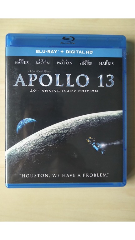 Apollo 13 Blu Ray 20th Anniversary Edition, Hobbies & Toys, Music ...