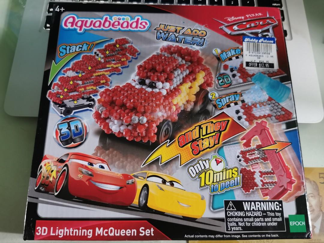 Aquabead Disney Cars, Hobbies & Toys, Toys & Games on Carousell