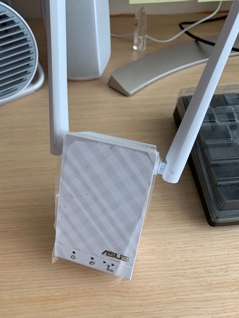 asus 華碩 AC55 repeater, 電腦 ＆ 平板電腦, 電腦周邊產品, Wifi及上網相關產品 - Carousell