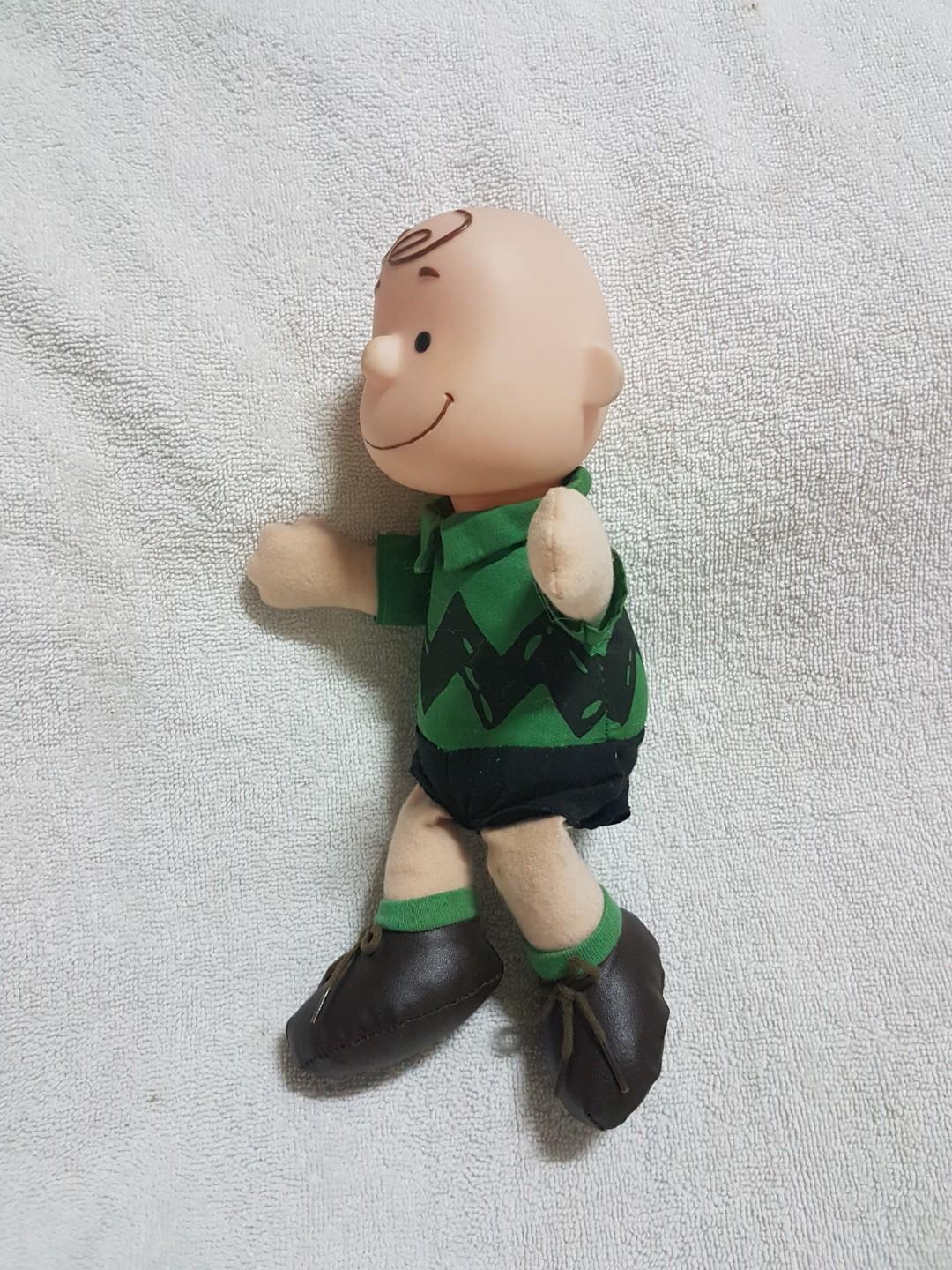 Authentic Vintage Peanuts Snoopy Charlie Brown Plush Soft Toy, Hobbies ...